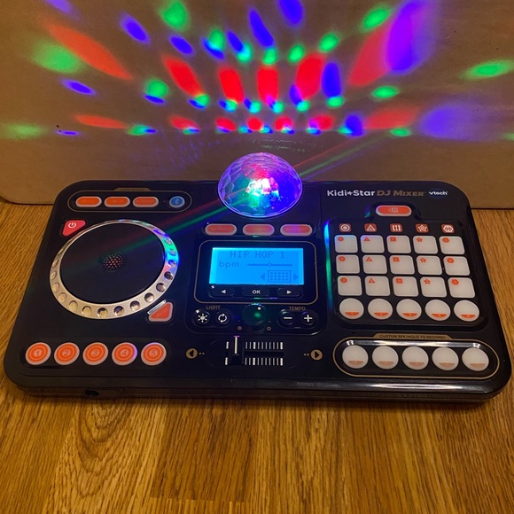 Toys | Vtech Kidi Star Dj Musical Instrument Mixer Turntable Electronic ...